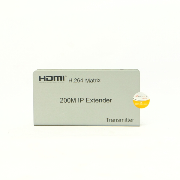 THIẾT BỊ KÉO DÀI HDMI H.264 200M IP EXTENDER - Sagotech
